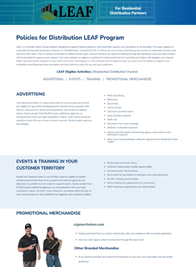 Climate Control Group LEAF Program
