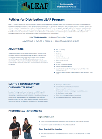 Climate Control Group LEAF Program